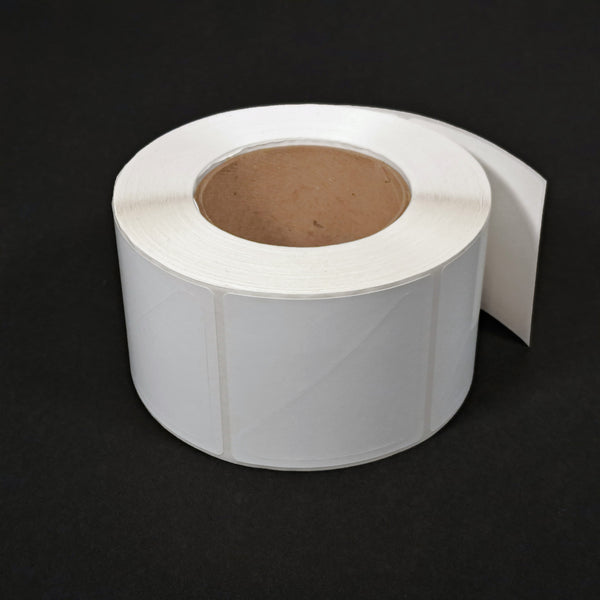 NMS Inkjet Labels, BOPP, Gloss, Die Cut, White, 2.6x3.5 Triangle, 3" C ...