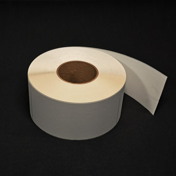 NMS Inkjet Labels, Polyolefin, Matte, Die Cut, White, 3.5x8, 3" Core ...