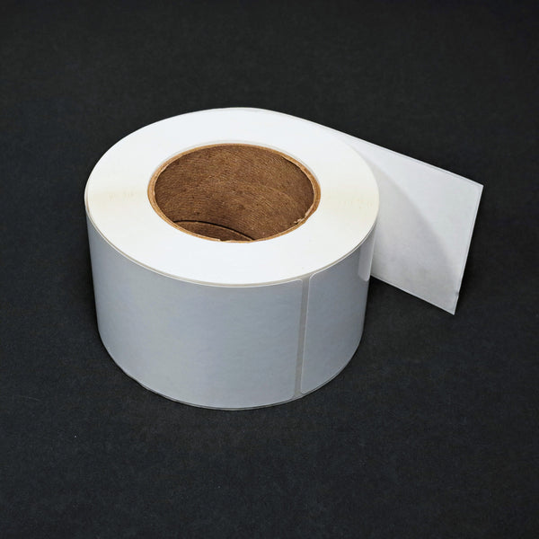 NMS Inkjet Labels, BOPP, Gloss, Die Cut, White, 3x5, 3" Core, 6" OD ...