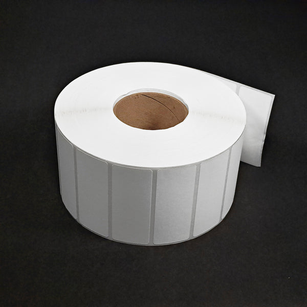 NMS Inkjet Labels, Polyolefin, Matte, Die Cut, White, 4x1.575, 3" Core ...