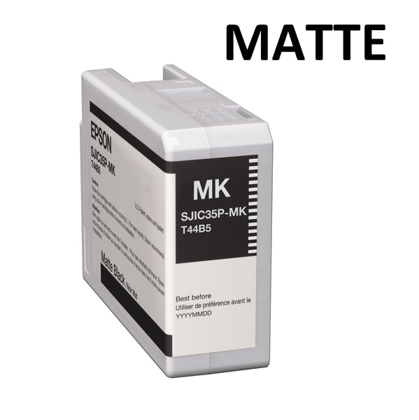 Epson ColorWorks C6000/6500 Ink Cartridges, Black SJIC35P-MK C13T44B520 ...